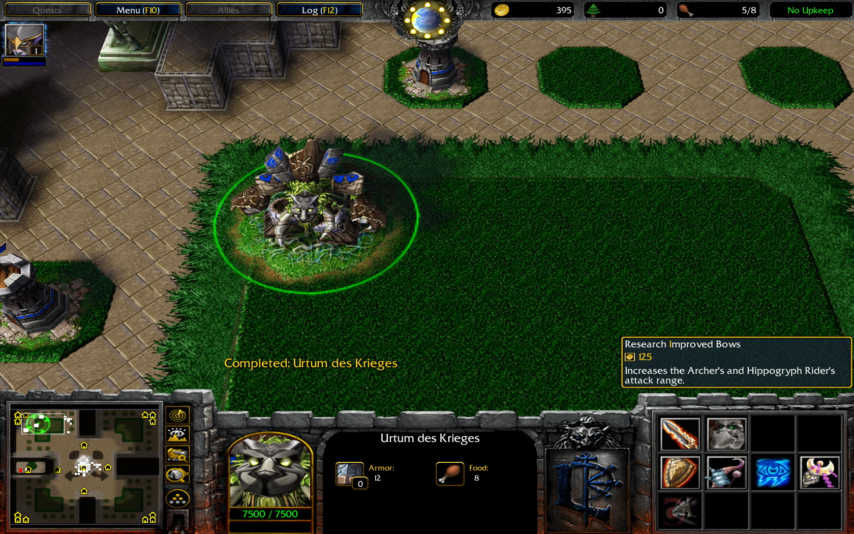 Скриншоты к пакету Footman Wars карт для WarCraft 3 - ARBSE