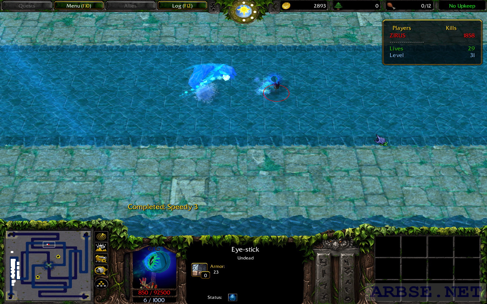 Скриншоты к пакету Tower Defense карты для WarCraft 3 - ARBSE