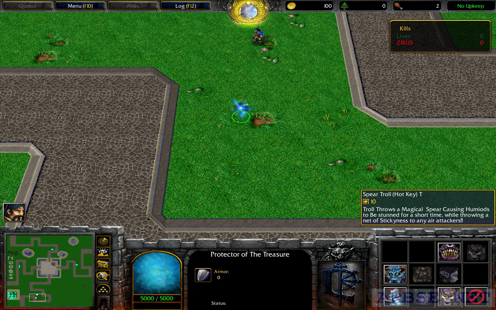 Скриншоты к пакету Tower Defense карты для WarCraft 3 - ARBSE