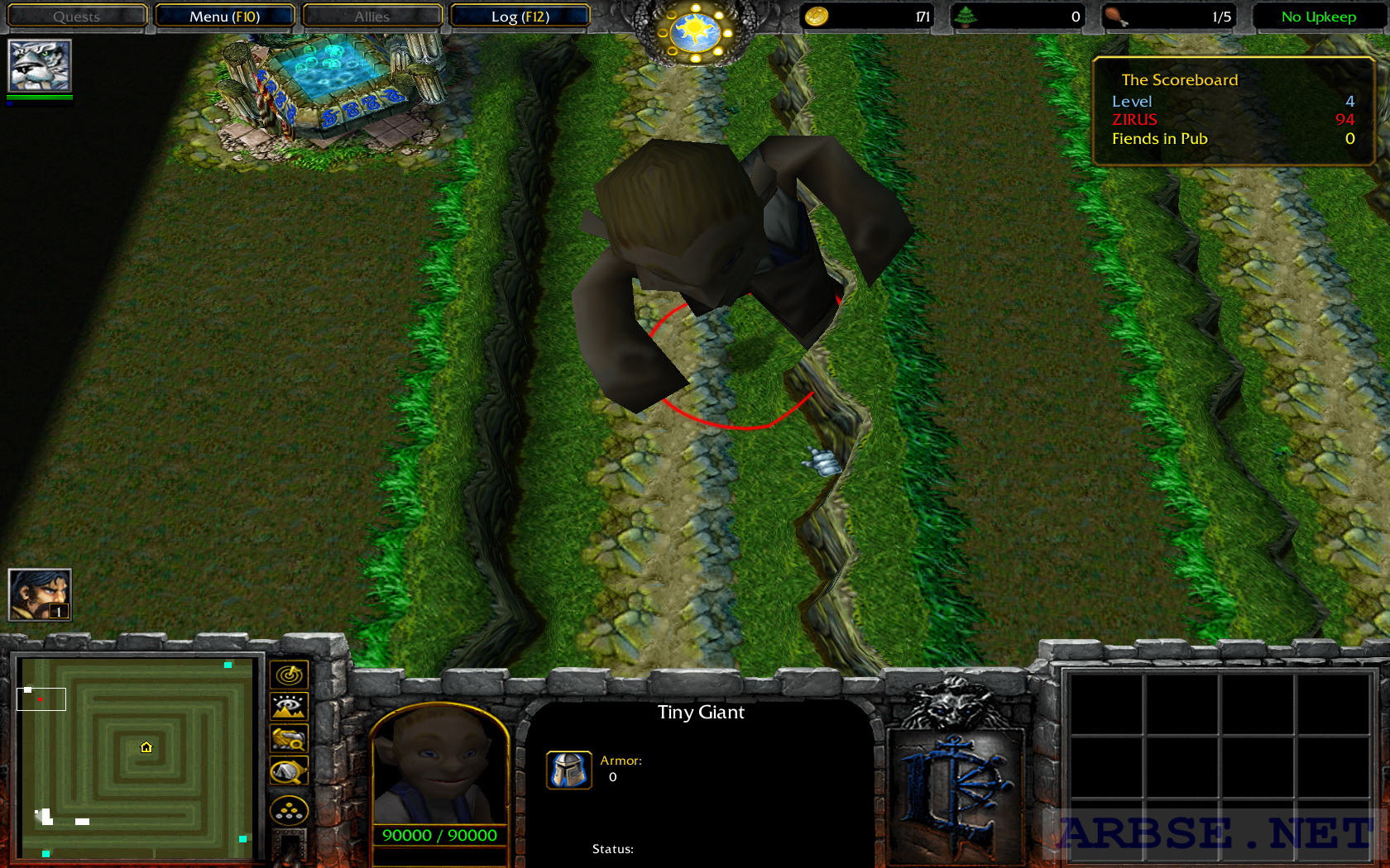 Скриншоты к пакету Tower Defense карты для WarCraft 3 - ARBSE